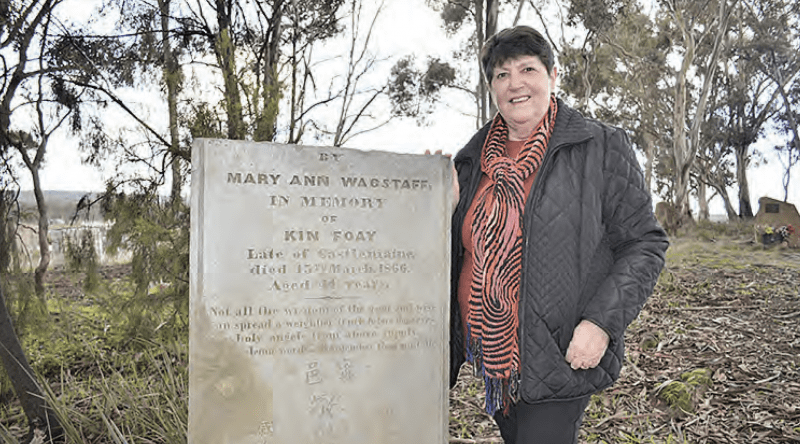 Lost headstone heads home to Castlemaine Cemetery | Castlemaine Mail